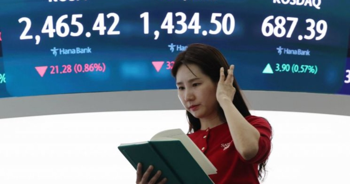 [마켓 ING]2500선 아래로 후퇴한 코스피, 불확실성 완화에 반등할까