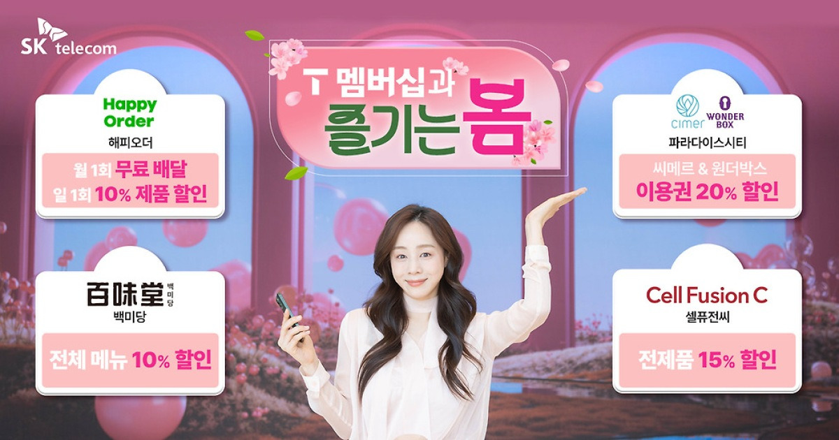 SPC·파라다이스시티와 손 맞잡고 SKT ‘T 멤버십 혜택’ 대폭 확대