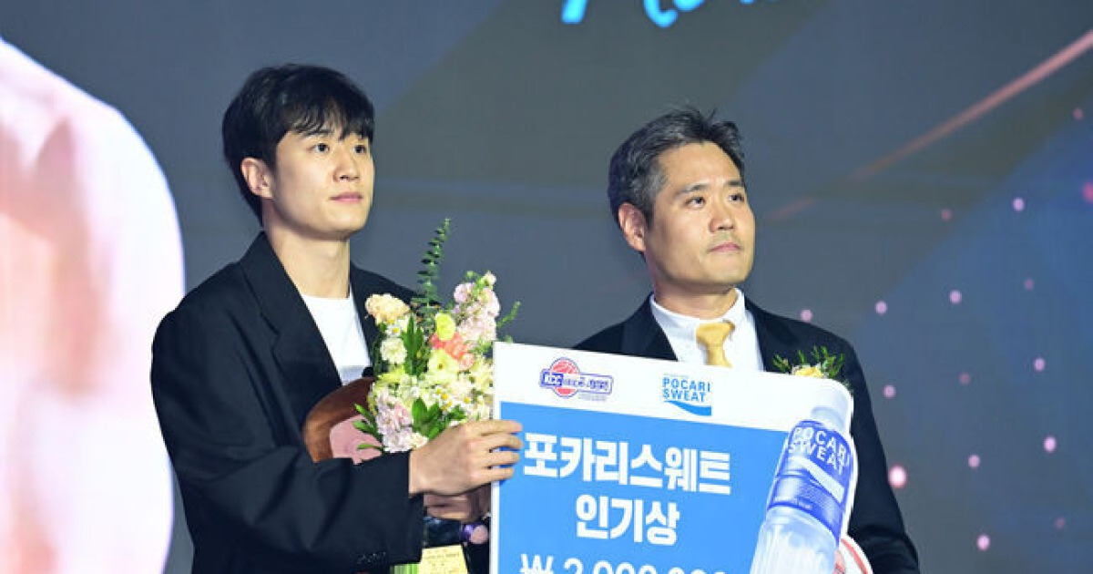 또또또또또또 허웅! 'KCC 9위' 부진 딛고 6년 연속 인기상 독식...동생 허훈 2위[오!쎈 서울]