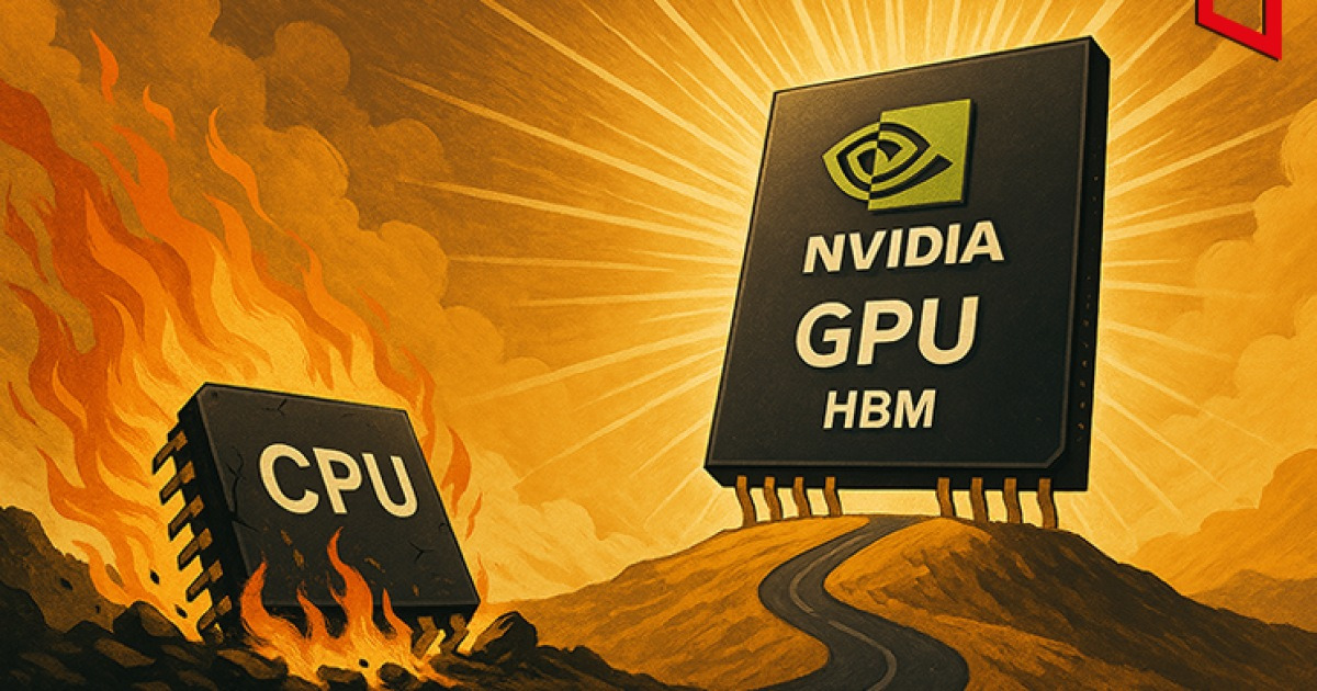 'CPU 지고 GPU·HBM 시대 열려'‥엔비디아, 반도체 매출 첫 1위