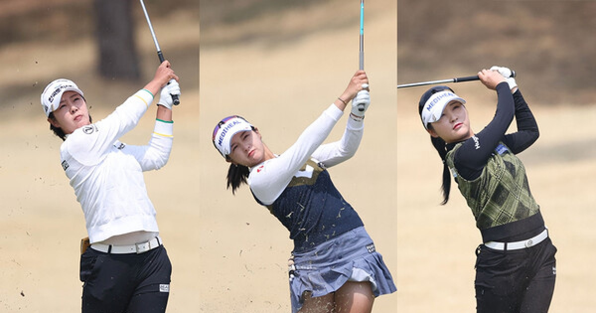 박지영, 동반한 이예원·박현경보다 한발 앞서 [KLPGA iM금융오픈]