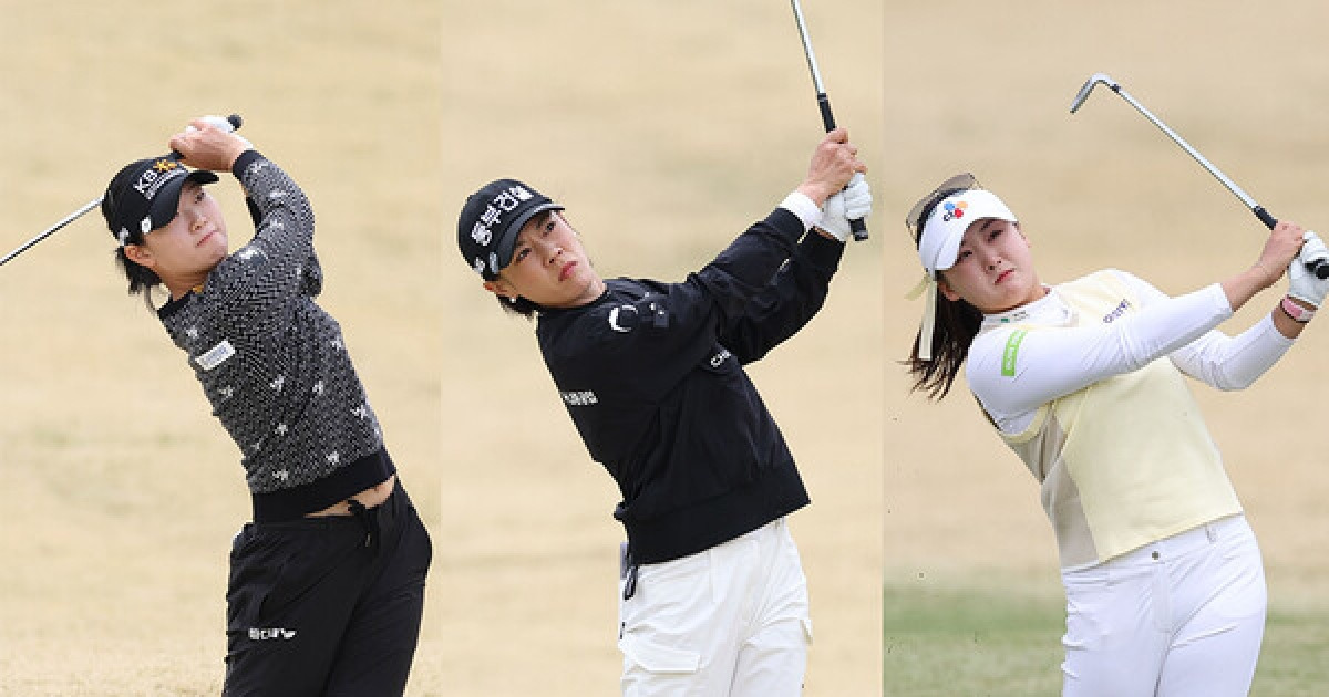 '박빙 우승 경쟁' 방신실·박주영, iM금융오픈 3R 공동1위…리슈잉 챔피언조 동반 [KLPGA]