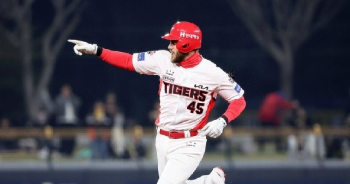 '57홈런 페이스' 위즈덤, KBO 홈런 신기록 도전... 이승엽 56홈런 깰까