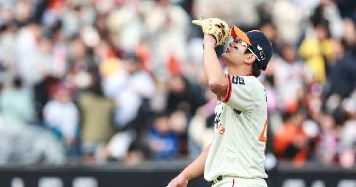 156km-155km-157km 헛스윙 KKK! '미스터 제로' 김서현의 낭만 직구쇼, 강추위마저 뚫었다