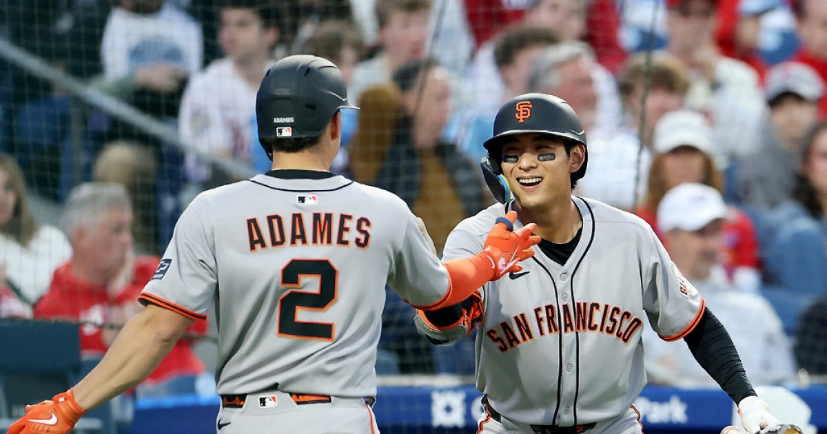 '어젠 HOT 정후, 오늘은 COLD 정후', 양키스 3연전에 너무 힘썼나? 이정후 필라델피아 원정서 MLB 데뷔 첫 한 경기 3K 좌절