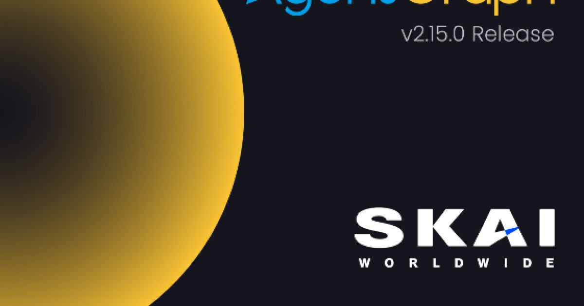 SKAI월드와이드,'아젠스그래프 v2.15.0' 전격 출시