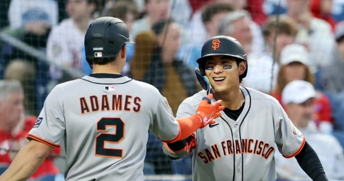 '아깝다, 첫 주간 MVP' 이정후, OPS 1.416에도 무산…첫 1경기 3삼진까지