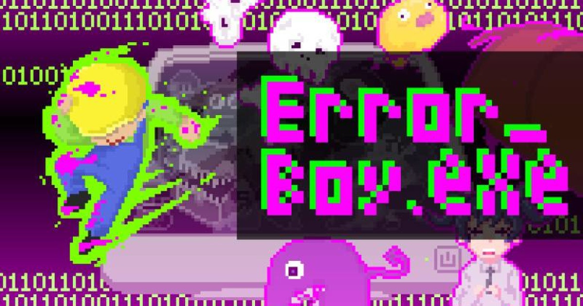 게임 속 에러, 피할 수 없으면 즐겨라! Error_Boy.exe 만든 월넛펀치