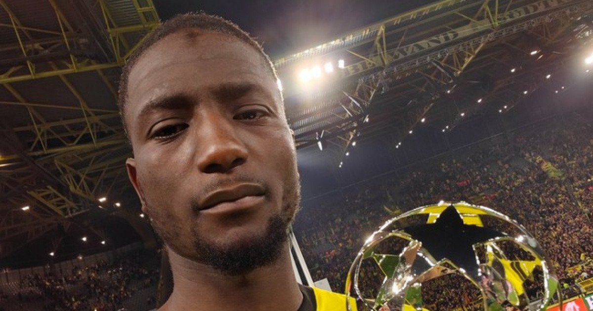 '아프리카 선수 최초 UCL 8강 해트트릭'인데 팀은 탈락…최우수 선수 선정에도 '울상'