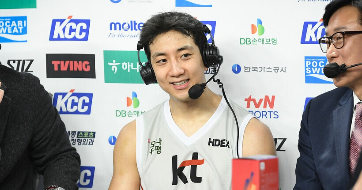 [6강 PO] KT 허훈 '승리 인터뷰'