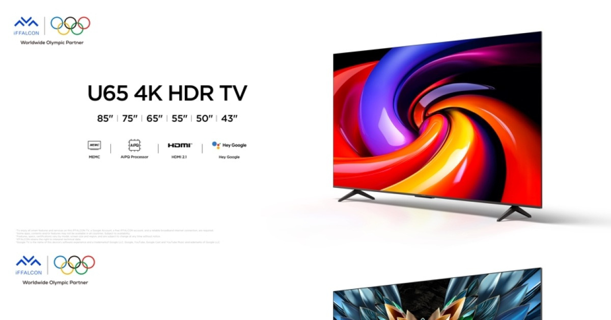 iFFALCON, U85·U65 스마트 TV 시리즈 출시