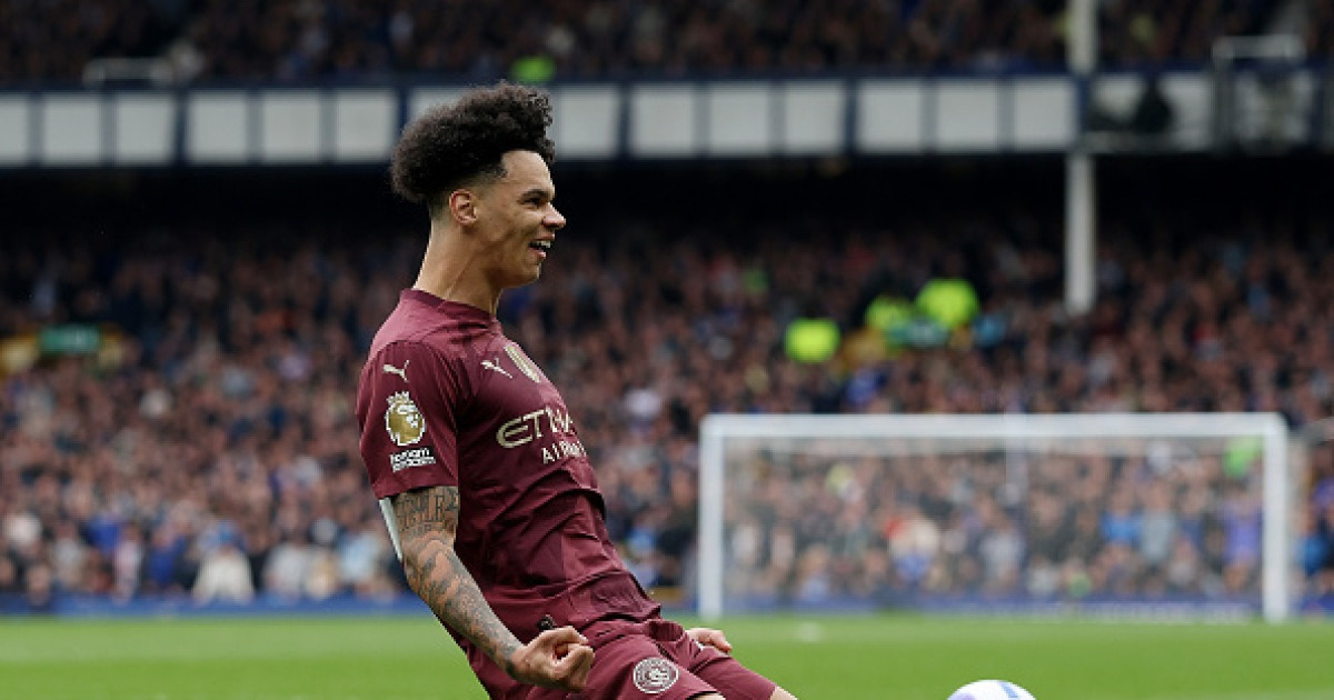 '20세 특급 유망주 발견' 맨시티, 에버튼 2-0 제압... EPL 4위 안착→UCL 티켓 보인다