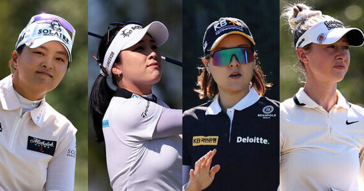 LPGA 'JM이글 LA챔피언십' FR 성적 및 기록들…고진영·윤이나·넬리코다·전인지·이민지·임진희·김세영·이정은 등