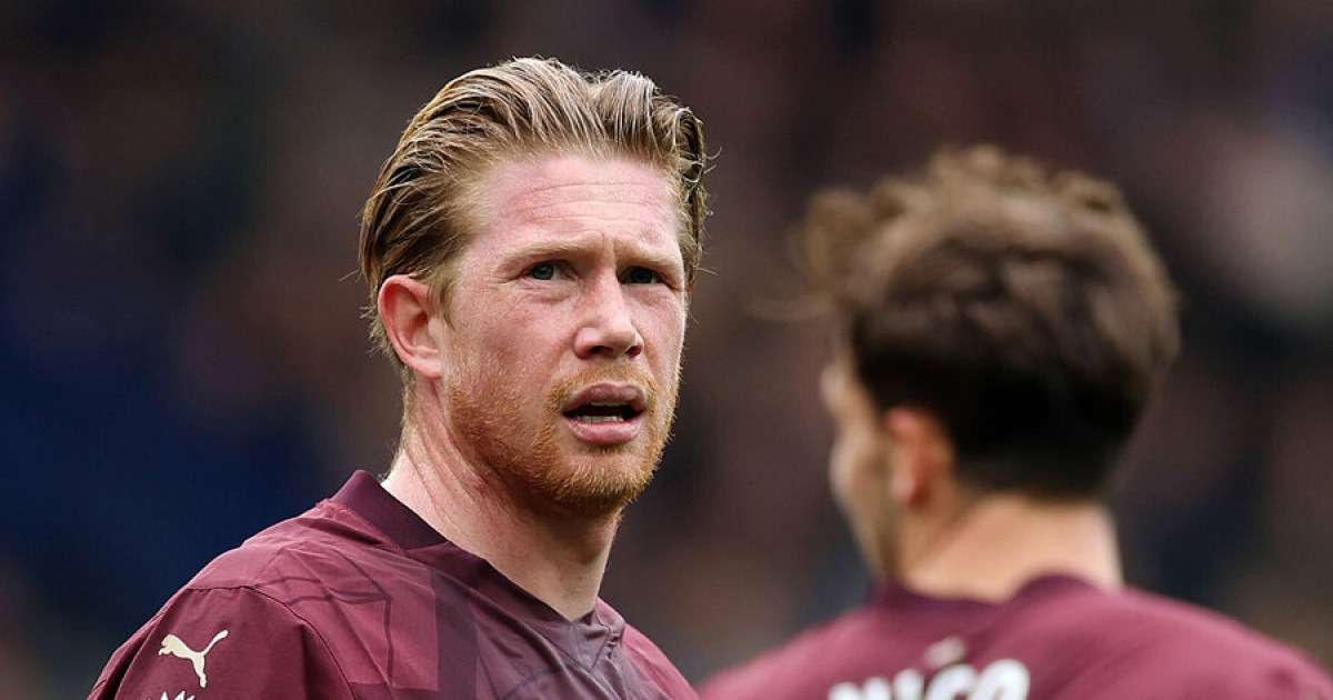 '106골 174도움' 미친 10년 보내도 얄짤 없다…맨시티는 이런 곳, KDB "1년간 아무런 제안 없었어"