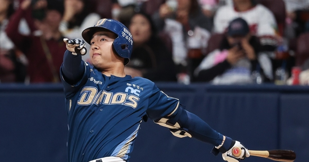 ‘김휘집 연장 결승타’ NC, LG 꺾고 3연패 탈출..LG 시즌 첫 연패