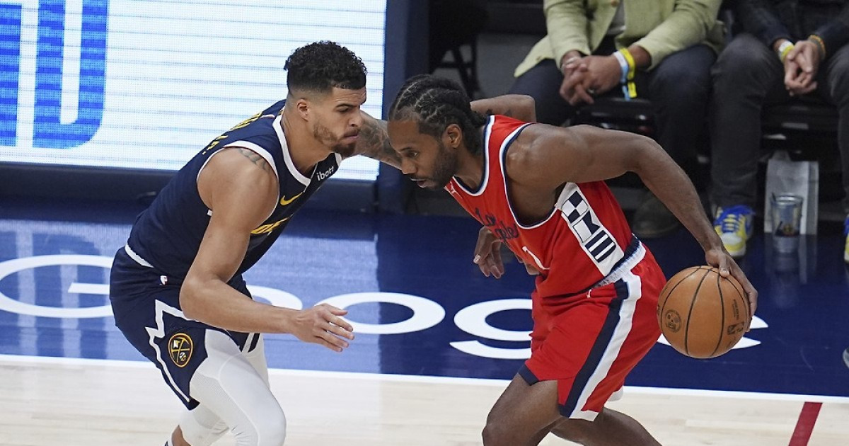 ‘레너드 39점 폭발’ LAC, ‘요키치 트리플더블’ 덴버 꺾고 시리즈 원점…디트로이트-뉴욕도 1승1패 [NBA PO]