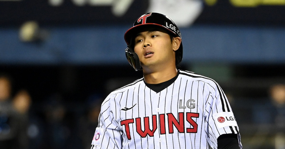 '아뿔싸' 5-5, 9회 1사 3루 끝내기 찬스인데... KS MVP를 대타로 내지 못하다니... 왜[잠실 현장]