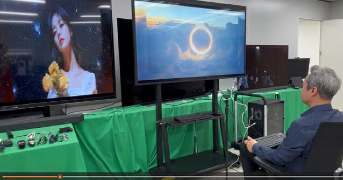 "이게 진짜 영화야?" ETRI, AI 3D로 관객 눈과 귀 사로잡다