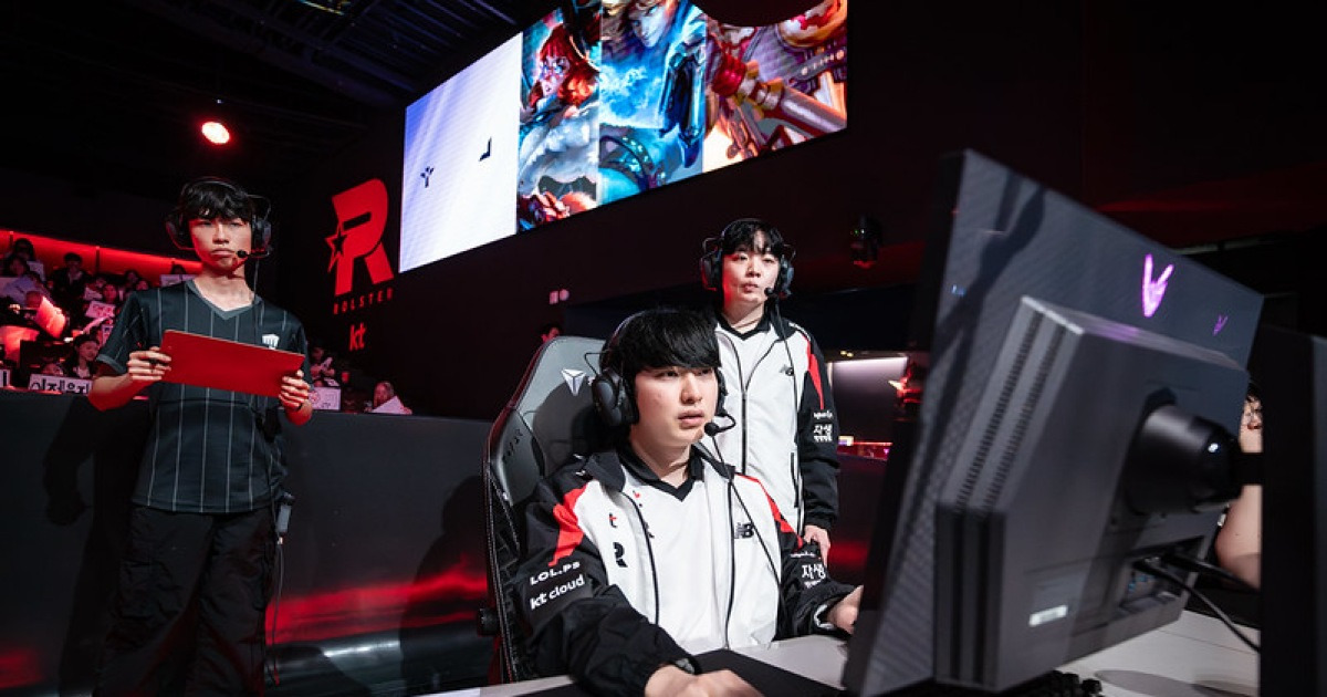 KT, DRX 상대로 ‘덕담’ 서대길 선발 출전