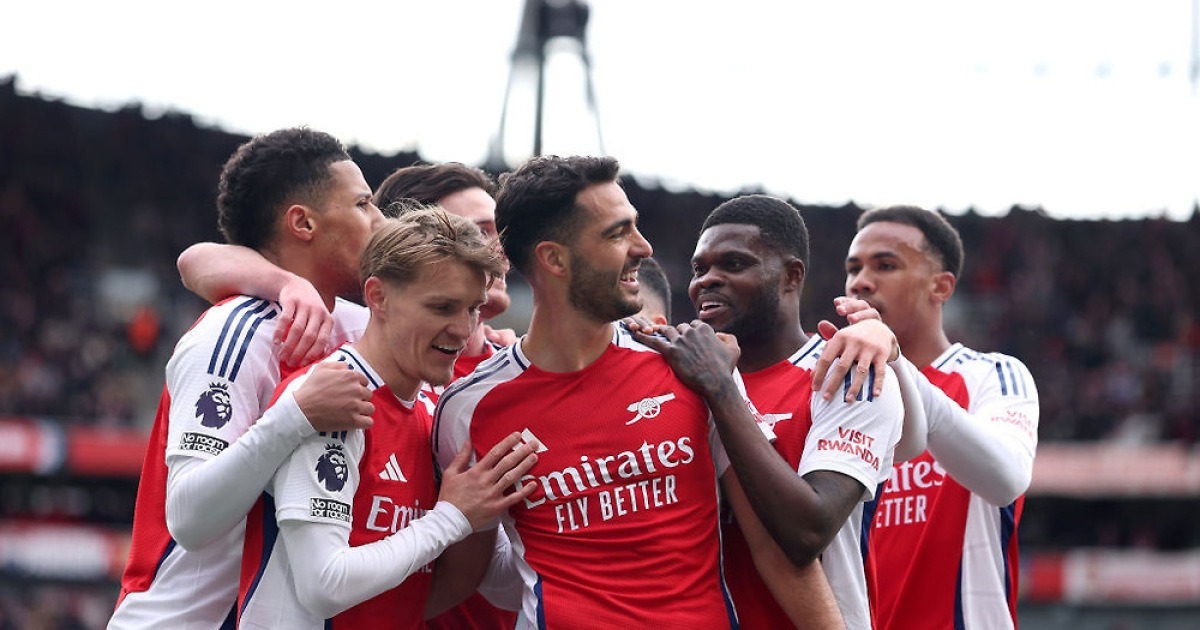 아스날, 리버풀 향한 ‘가드 오브 아너’ 피할까···크리스탈 팰리스 상대 6연승 도전[PL 34R 프리뷰]