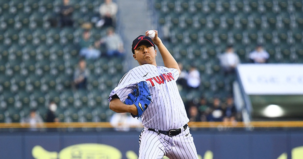 '송승기 6이닝 7K 무실점' LG, 마운드에 힘입어 NC에 3-0 완승