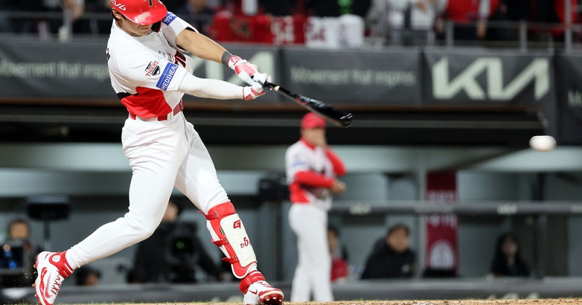 ‘내가 바로 작년 MVP’ KIA 김도영, 부상 복귀 두 번째 경기서 시즌 1호 홈런