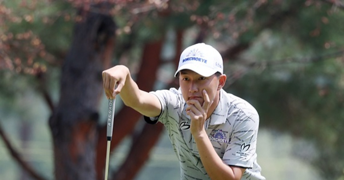 '임성재의 코스매니지먼트 보고 배운' 김백준, 2주 연속 우승 기회 [KPGA]