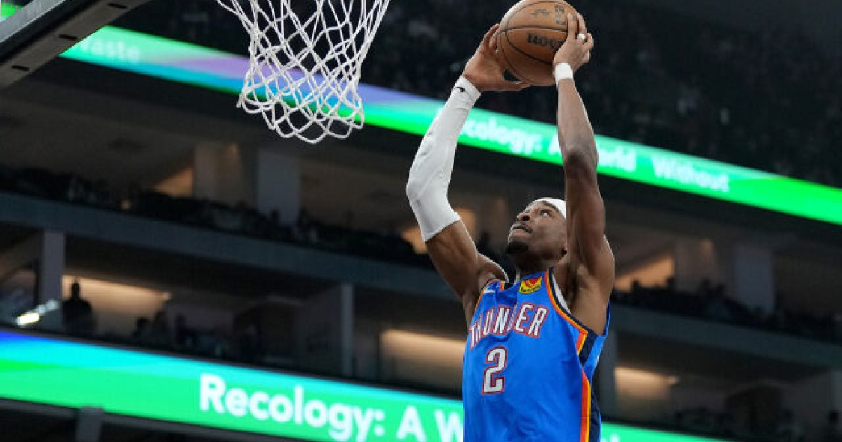 승승승승! 4연승으로 끝냈다→NBA 최고 승률 팀의 위엄…'SGA 38득점' OKC, 멤피스 완파하고 PO 2R 선착