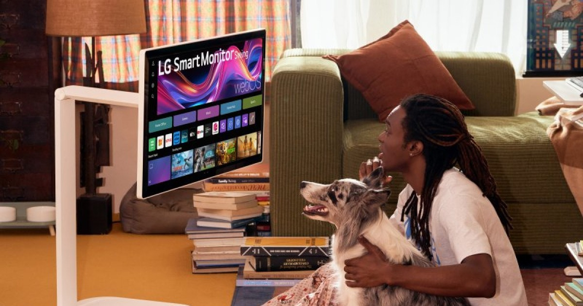 LG전자 LG 스마트모니터 스윙, 모니터 돌려가며 터치로 제어 '일잘러 필수템' [Fn 뉴트렌드리딩]