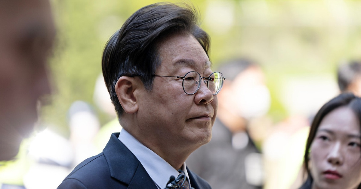 李, 선거법 선고일 5월 1일 지정에 “법대로 하겠죠”