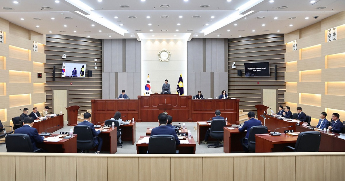 성주군의회, 29일 제289회 임시회 열어