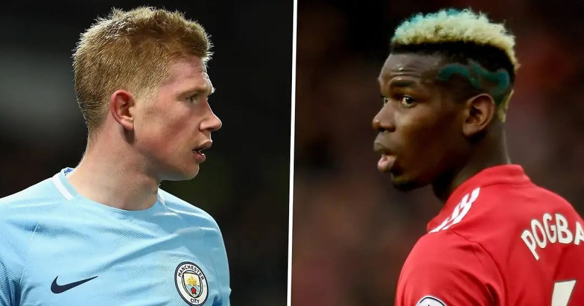 '약한 남자' 포그바, 맨시티 '전설' KDB '원투 펀치' 성사→美 1티어 매체 "MLS 구단, 동시 영입으로 상황 반전 노려"