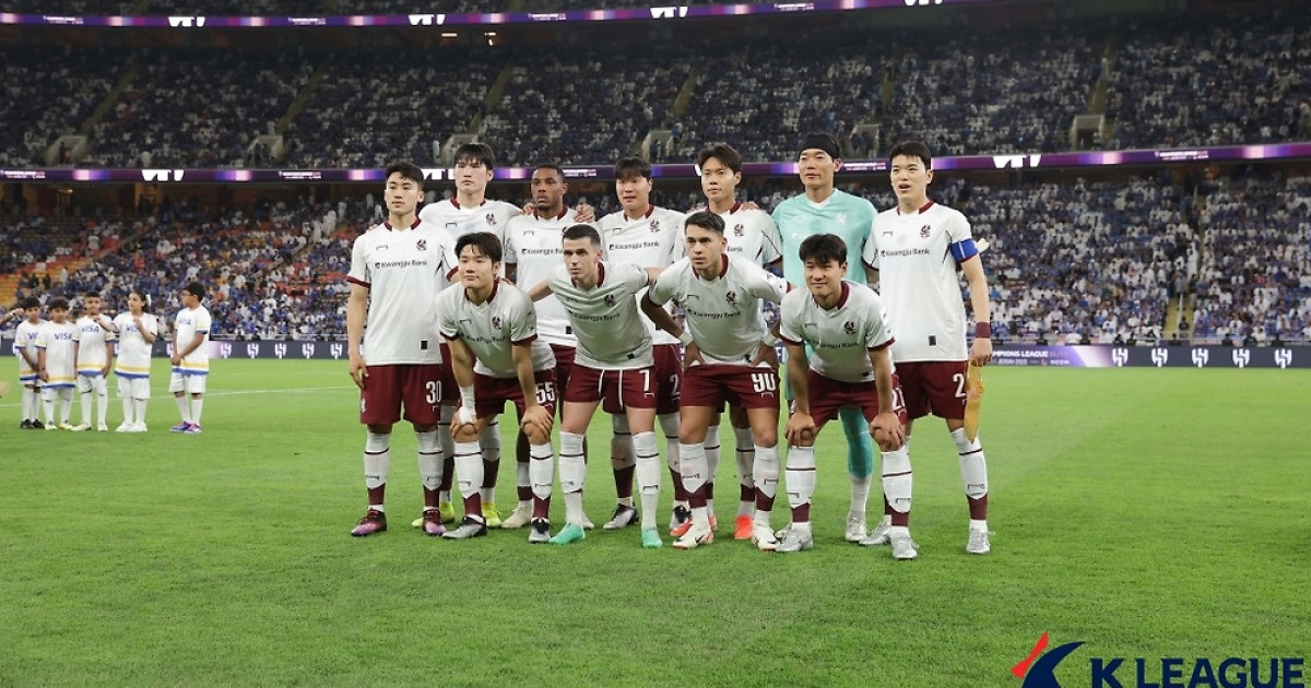 침대축구-늪축구 모두 불가능…'140억' 광주, ACLE 8강 선수단 연봉 압도적 꼴찌→알힐랄은 '2948억' 1위