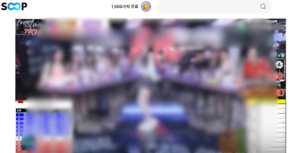 속옷 입고 춤추는데 연령 제한 없다…SOOP 논란 일파만파