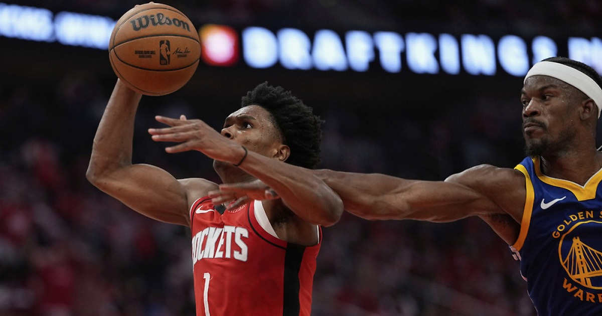 반격 성공한 휴스턴, 좋지 못한 마무리에도 GSW에 15점차 완승, PO 승부 6차전으로