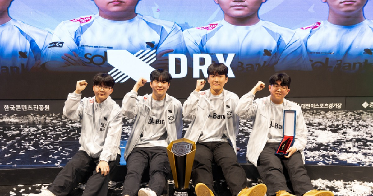DRX, PMPS 2025 시즌1 우승…국내 배그 모바일 최강 ‘우뚝’