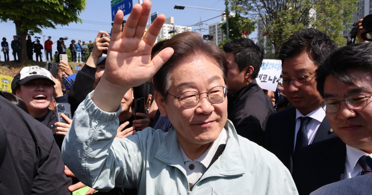 TK 찾은 이재명 "제가 왜 미울까요? 그리 잘못한 것도 없는데"