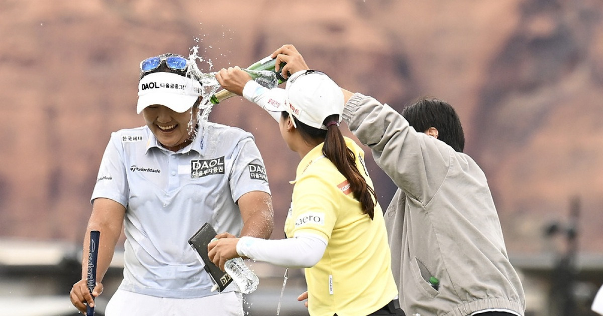 “26언더파, 골프인생 신기록” 유해란 블랙데저트 챔피언십 초대 챔피언 등극… LPGA 3년 연속 우승, 통산 3승