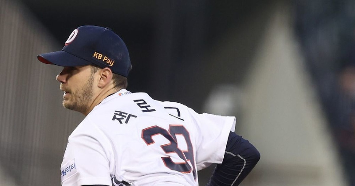 ‘3G 연속 QS’ 잭 로그, LG전 7이닝 2실점 호투..2승 보인다