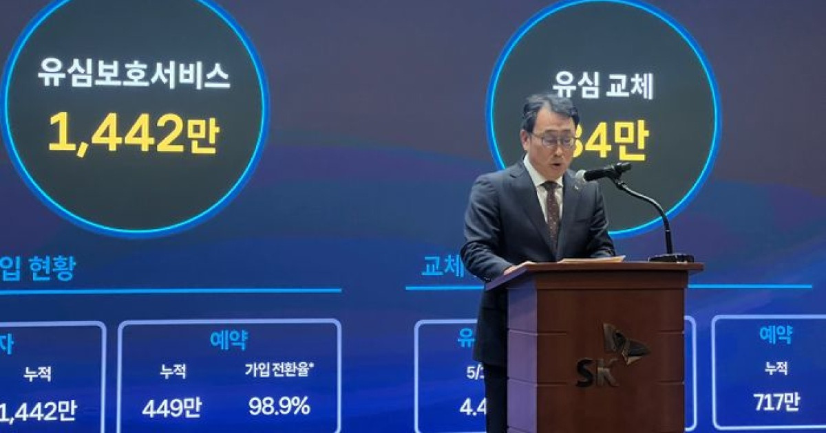 SKT, 2564만 이용자에 1차 유출통지…휴대전화번호 등 25종 노출