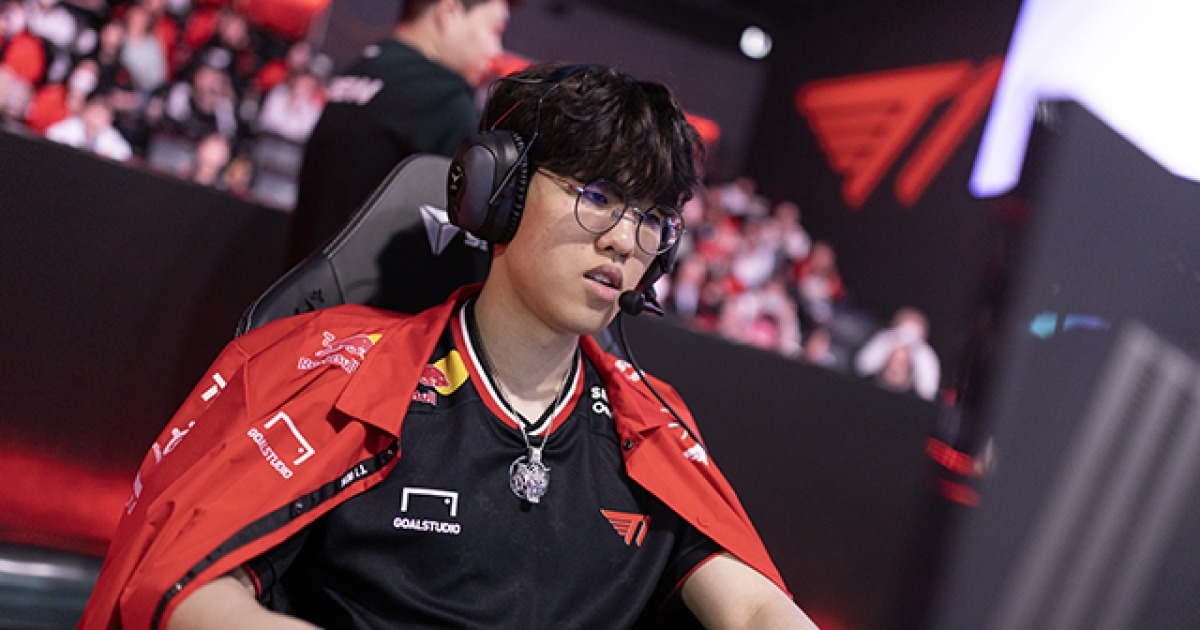 [LCK] T1, DRX와 중반 접전 끝 1세트 승리