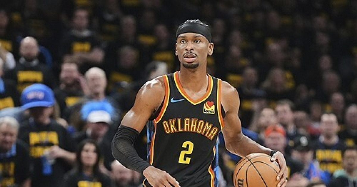 [NBA PO] ‘SGA 34점 원맨쇼’ OKC, 덴버에 43점차 대승···시리즈 전적 1승 1패 동률