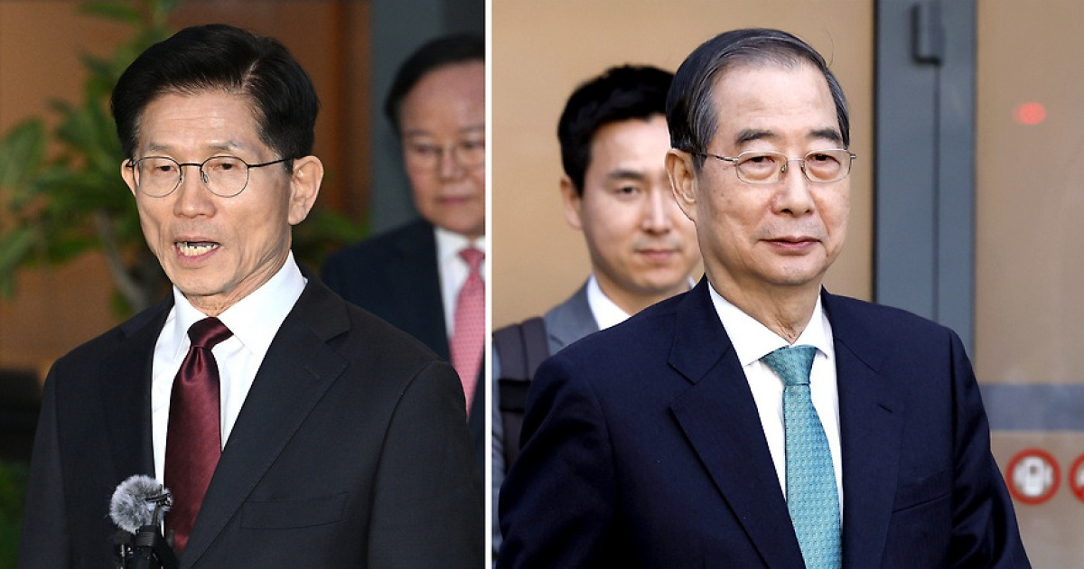 Merger push becomes legal battle as Kim Moon-soo challenges Han in court