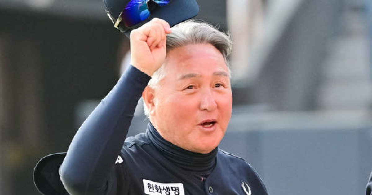 '23G 20승' 감독의 힘이 이렇게 크다니…한화 단독 1위 끌어올린 명장, 벌써 '관리 모드' 들어갔다