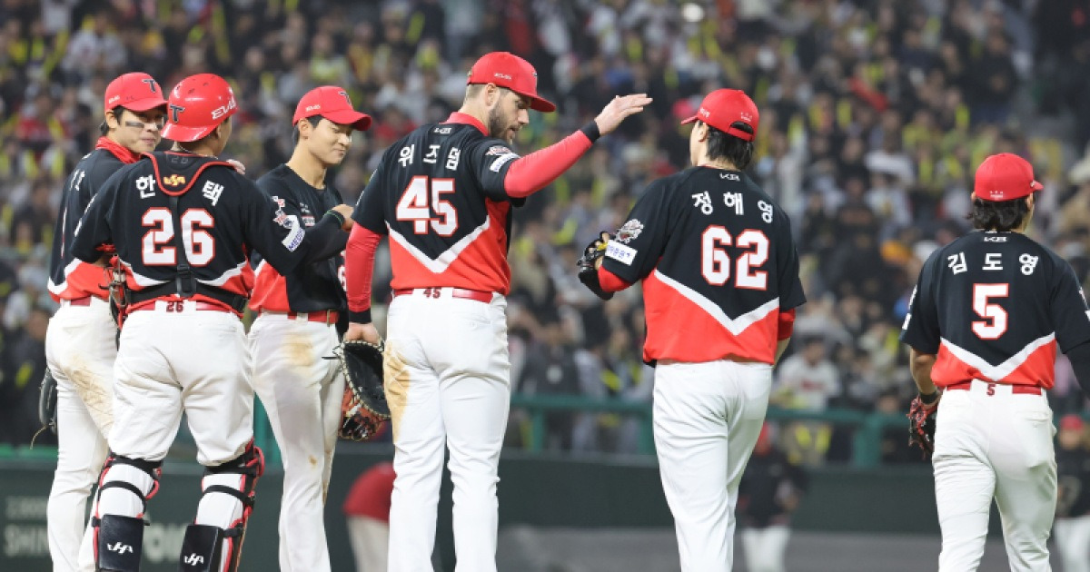 [포토] KIA, SSG에 1점차 승리