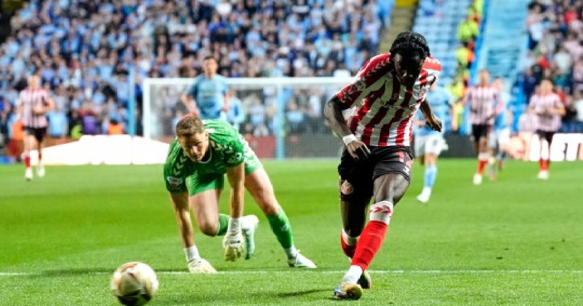 '죽어도 선덜랜드' 9시즌 만에 EPL 승격 보인다...PO 1차전 2-1 승