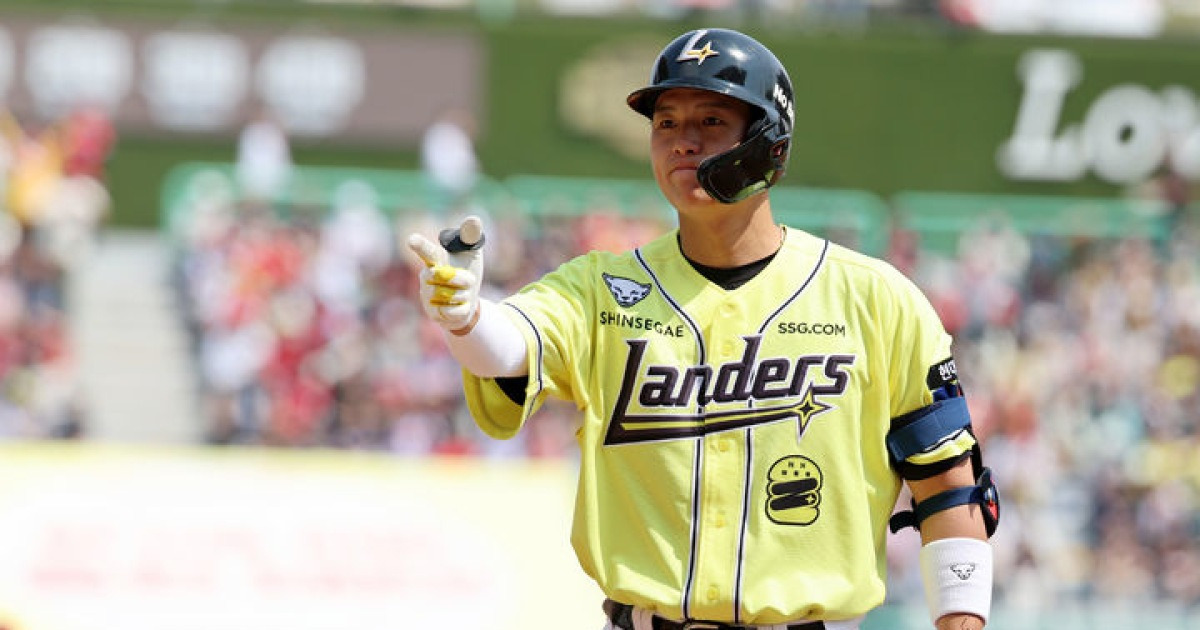 네일 무너뜨린 SSG, KIA와 DH 1차전 승리 '3연패 탈출'…최정 500홈런 '다음에'