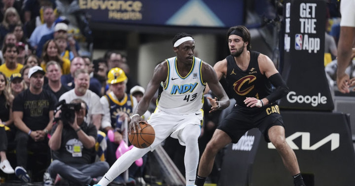 NBA 인디애나, '동부 1위' 클리블랜드 또 제압…PO 2R 3승1패
