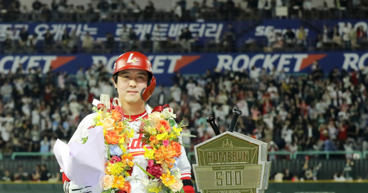 2005년 데뷔 후 20년…그 누구도 닿지 못한 ‘KBO리그 500홈런’, 최정이 해냈다 [SS시선집중]