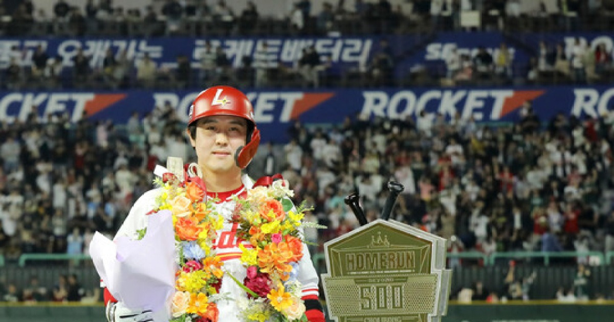 과연 KBO리그에 2번째 500홈런은 나올까… 최정의 생각은